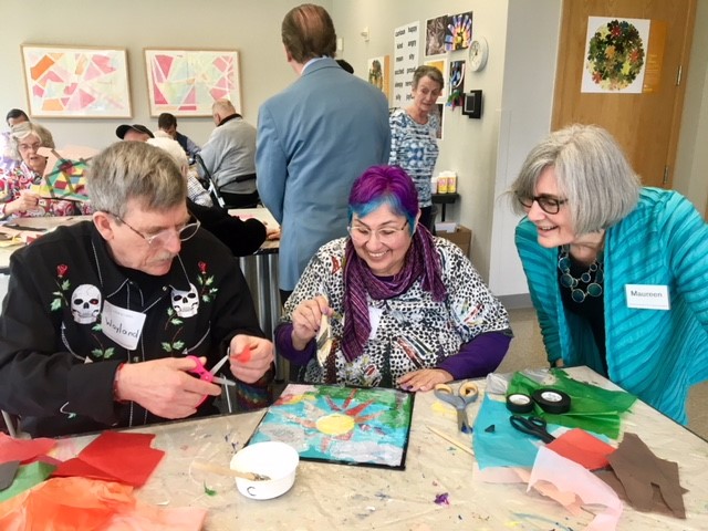 Sharon and Wayland w Maureen – Duke Dementia Family Support Program